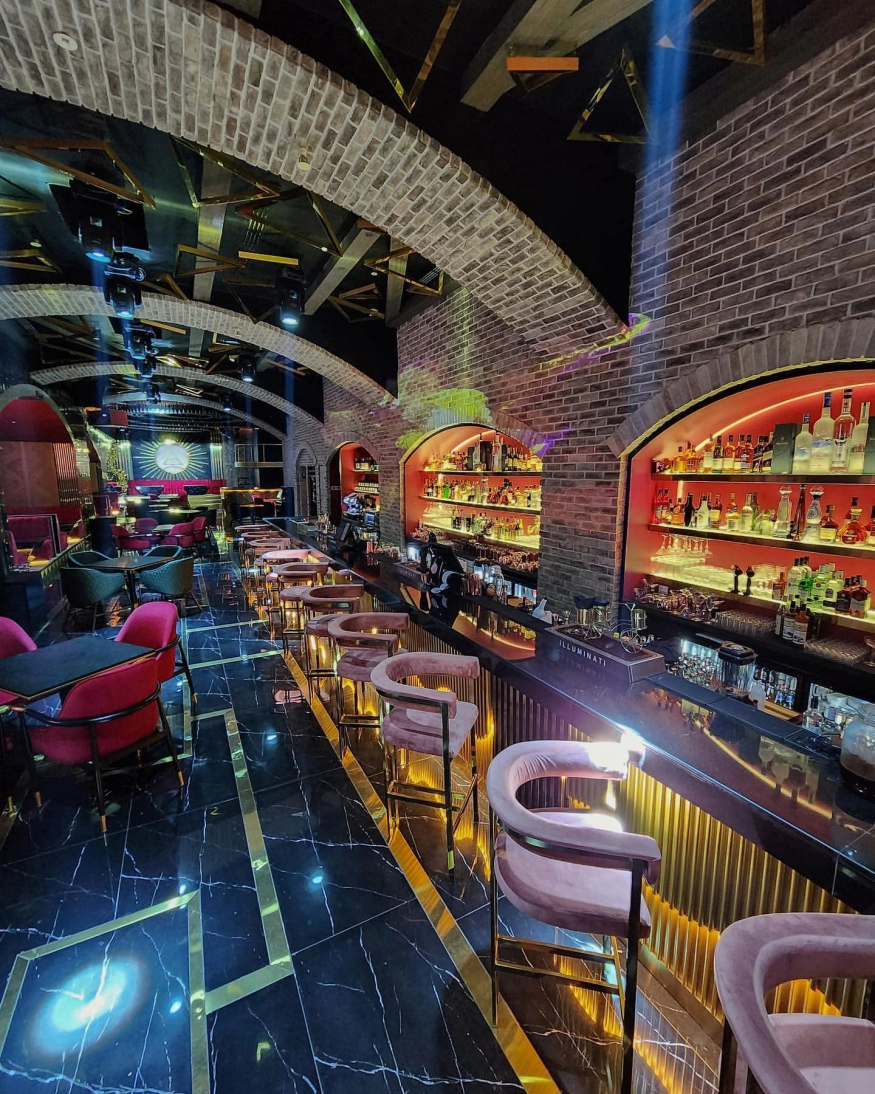 Illuminati Restaurant, Sheikh Zayed Rd, Dubai - Menupages.ae