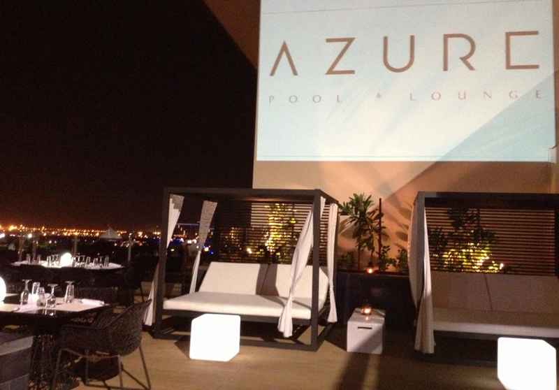 Azure Pool Lounge Restaurant, Deira, Dubai - Menupages.ae