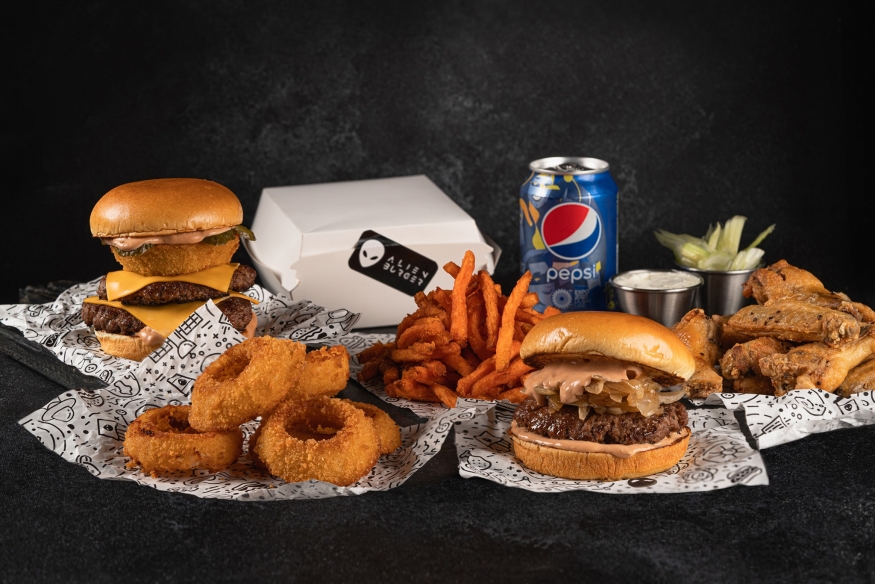 Alien Burger - Barsha Restaurant, Barsha, Dubai - Menupages.ae